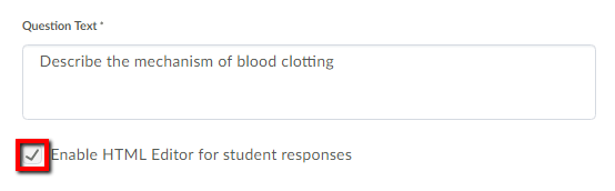 Creating Long Answer Questions