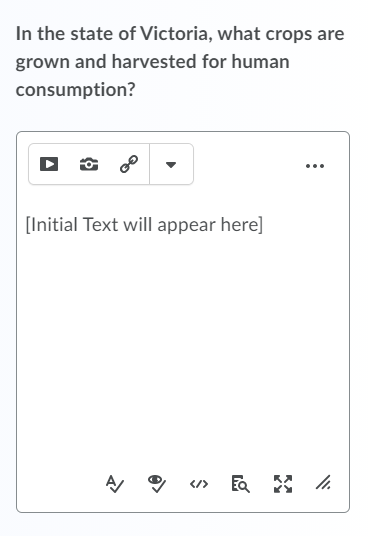 Questions - Creating Long Answer (Written Response) Questions