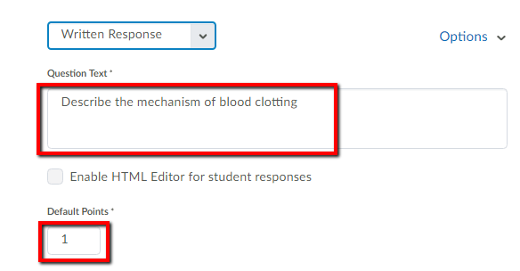 Creating Long Answer Questions
