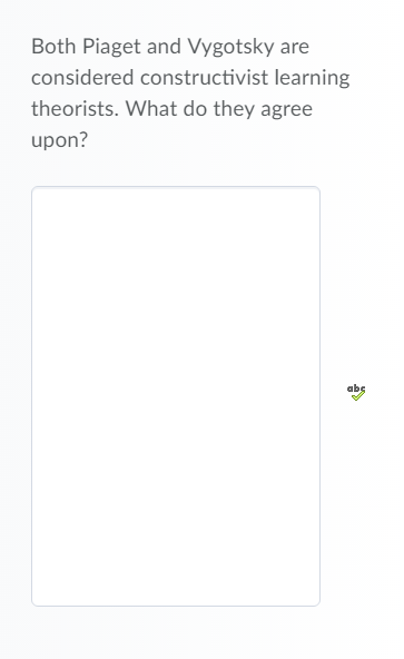 Creating Long Answer Questions