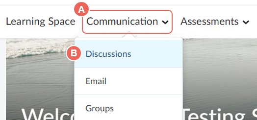Create - Discussion Forum and Topic (New Interface)