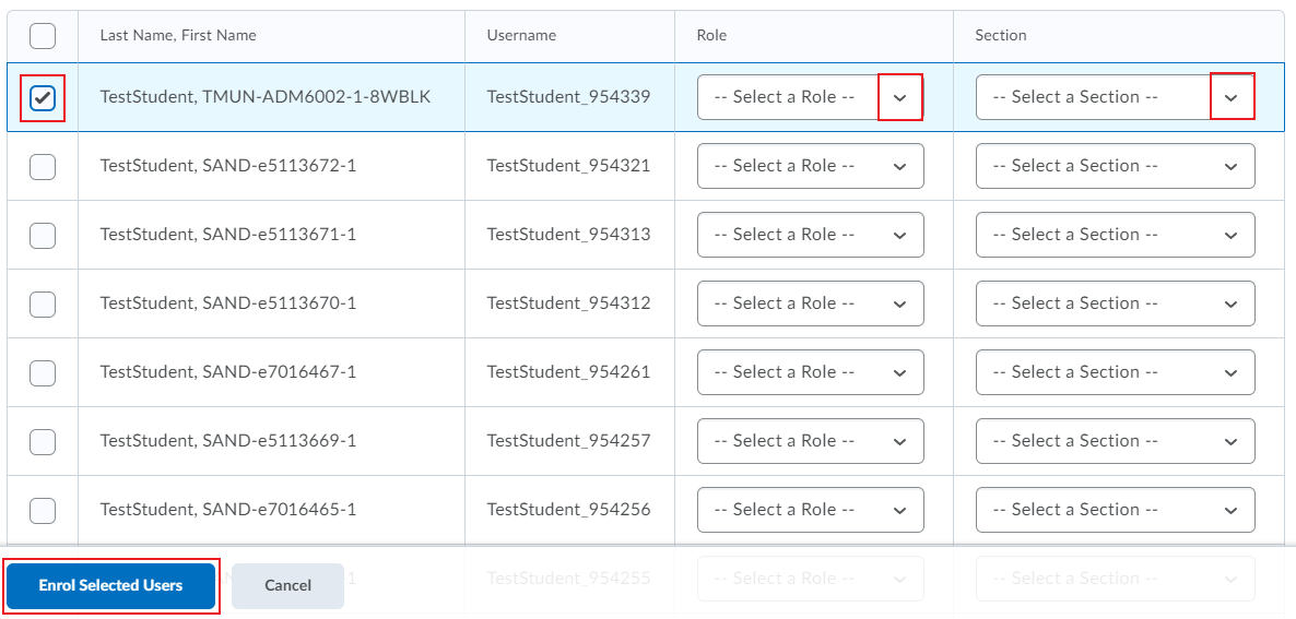 Enrolling staff into spaces