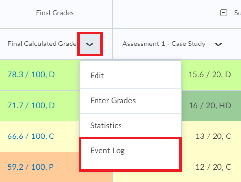 Grading and Publishing to Students