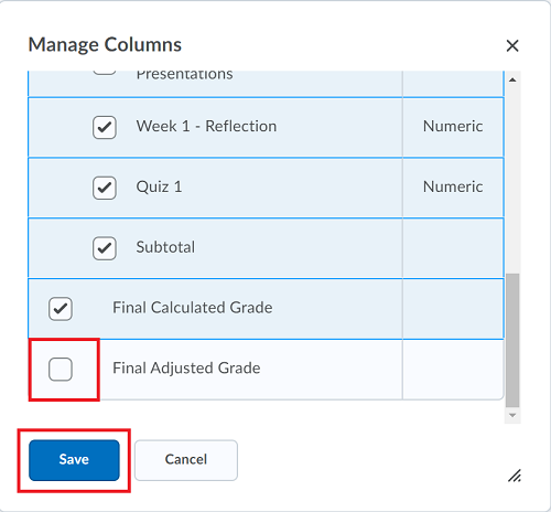 Grading and Publishing to Students