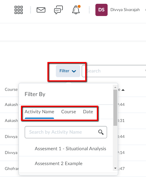 Grading - Using Quick Eval